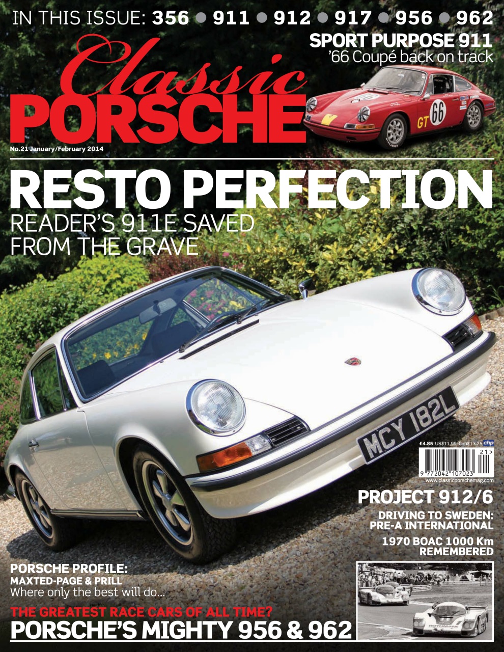 Classic Porsche Magazine - Classic Porsche issue 21 Back Issue