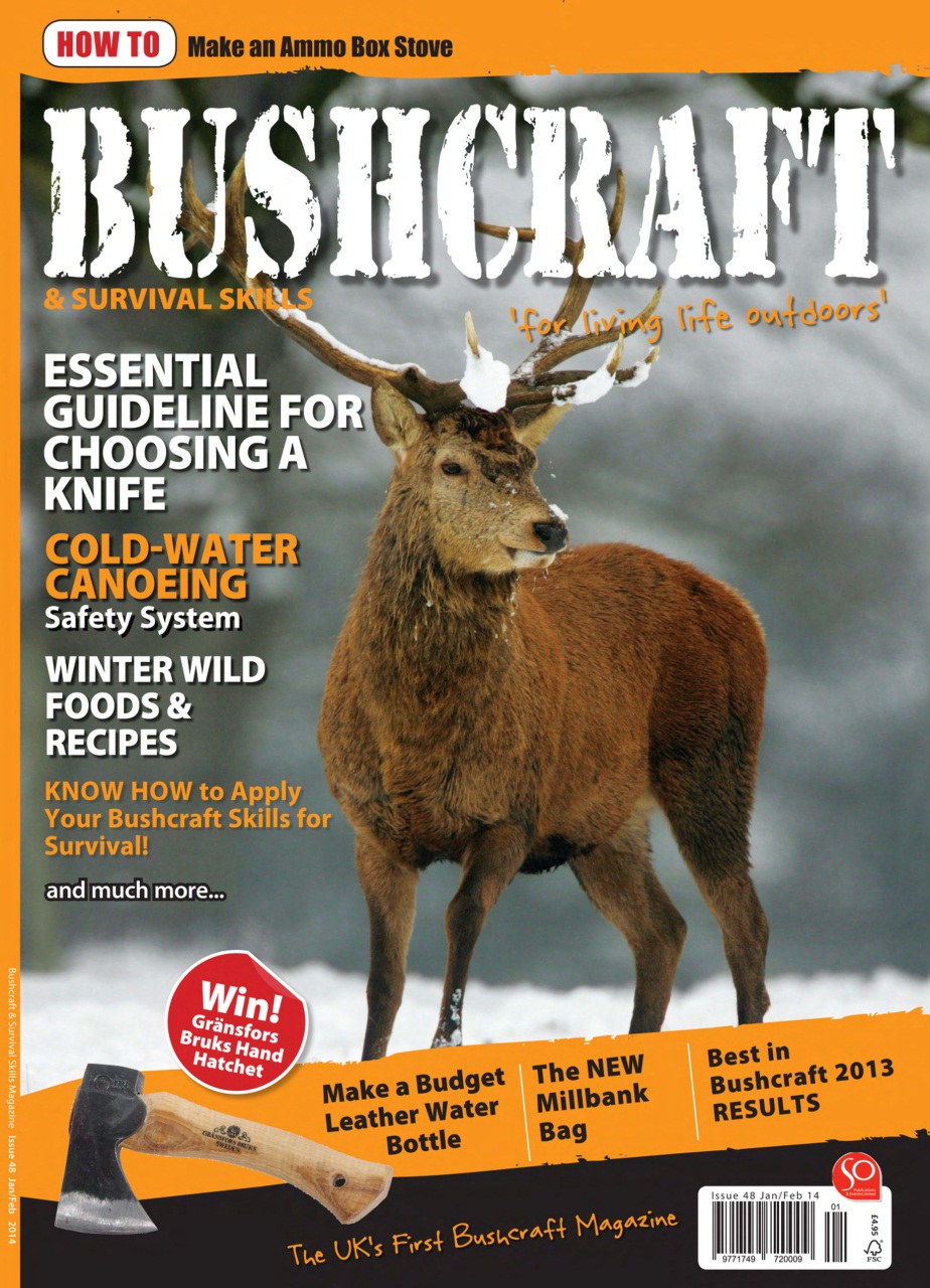 Bushcraft & Survival Skills Magazine - Issue 48 Back Issue