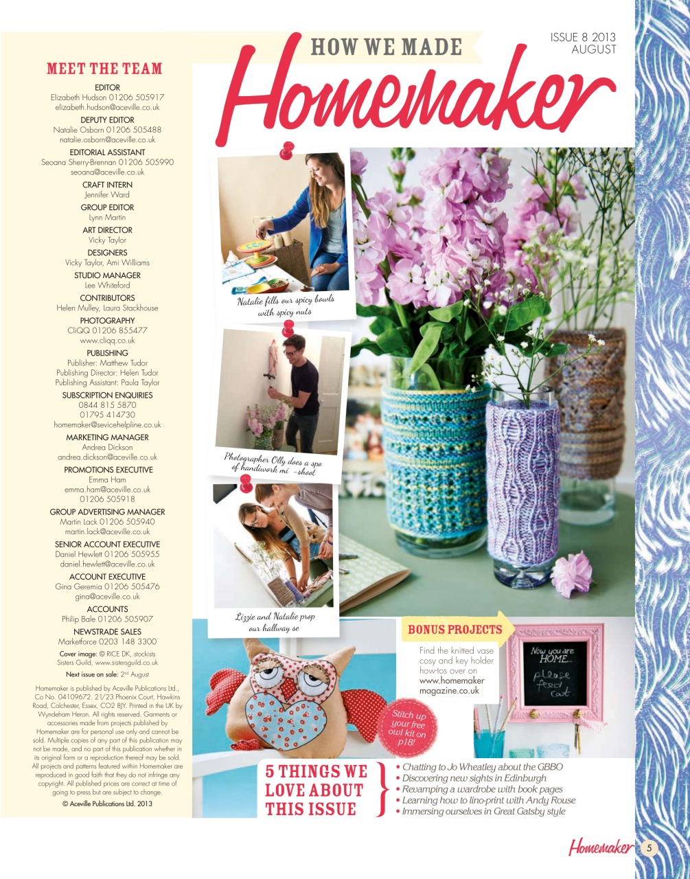 Homemaker Magazine - Issue 8 Back Issue