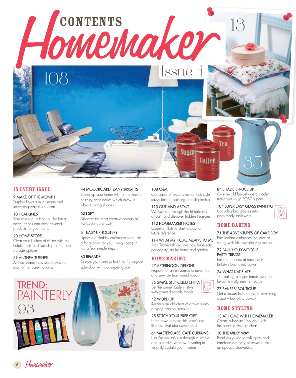 Homemaker Magazine - Issue 4 Back Issue