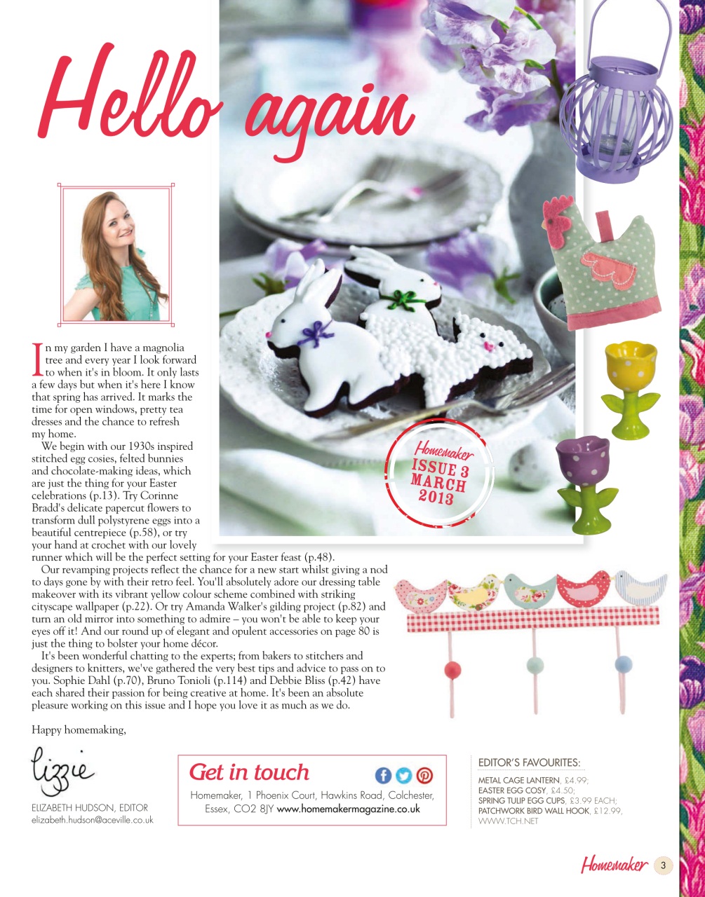 Homemaker Magazine - Issue 3 Back Issue