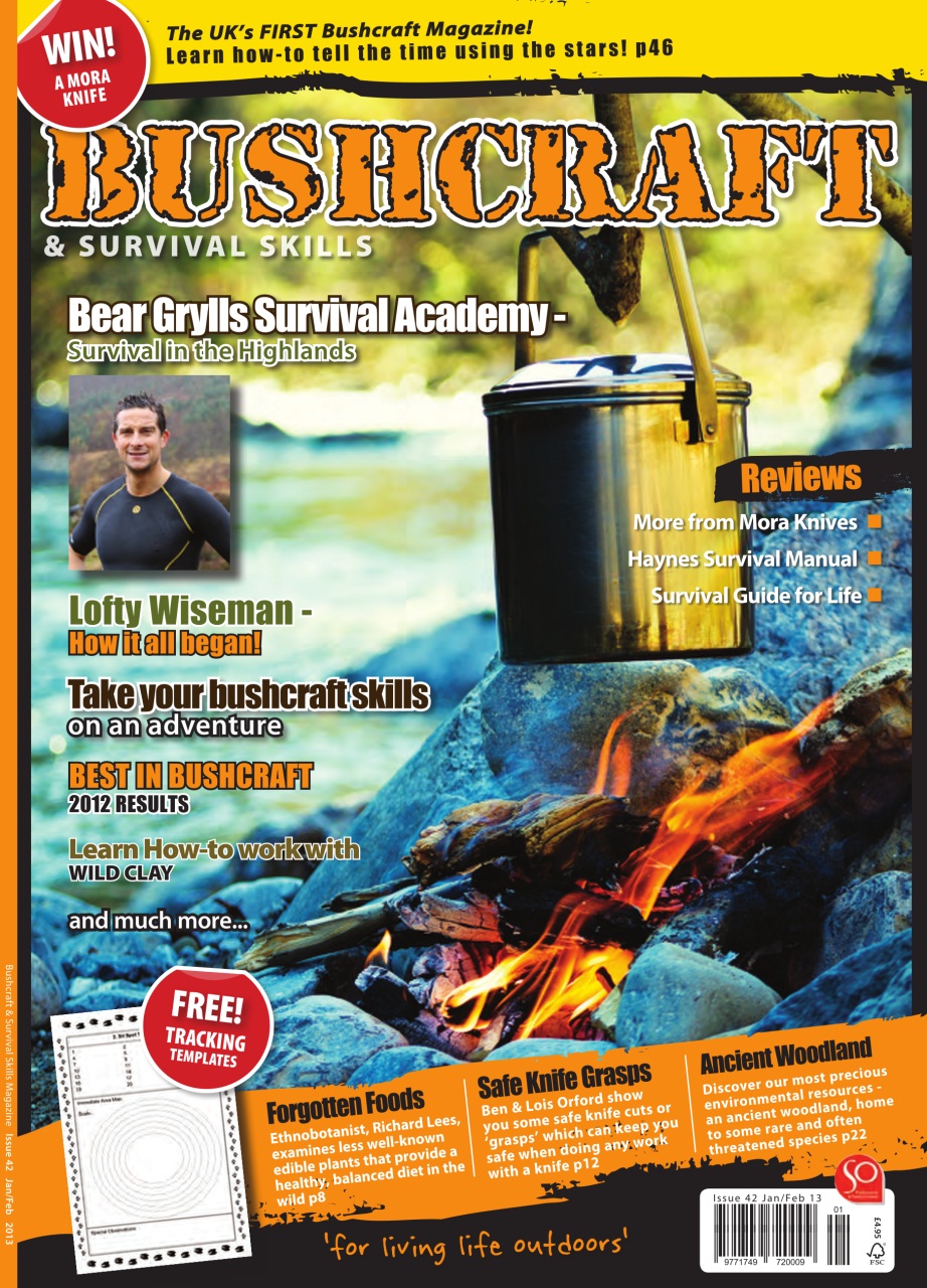 Bushcraft & Survival Skills Magazine - Issue 42 Subscriptions | Pocketmags
