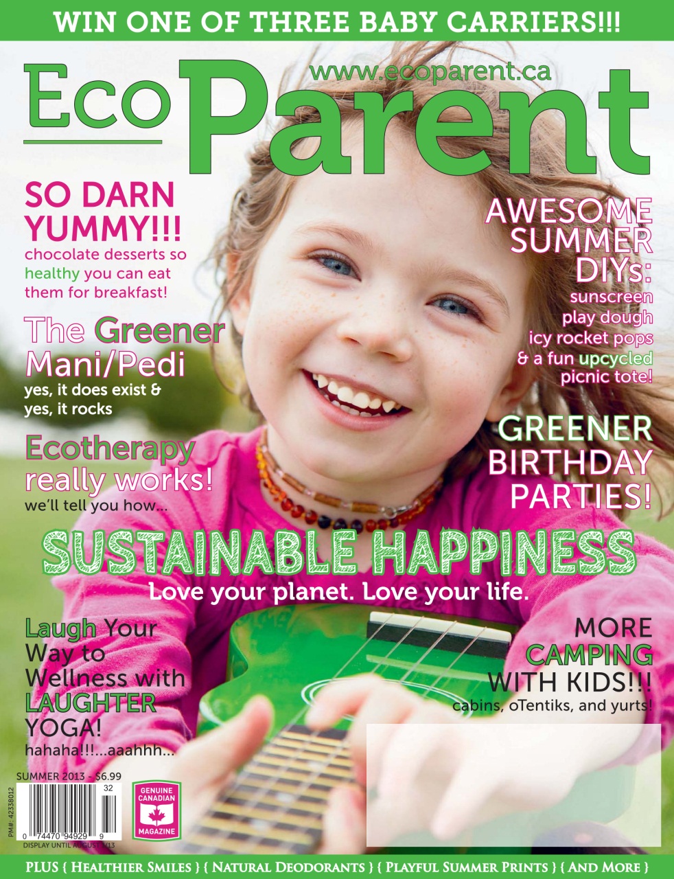 Ecoparent Magazine - Summer 2013 Back Issue