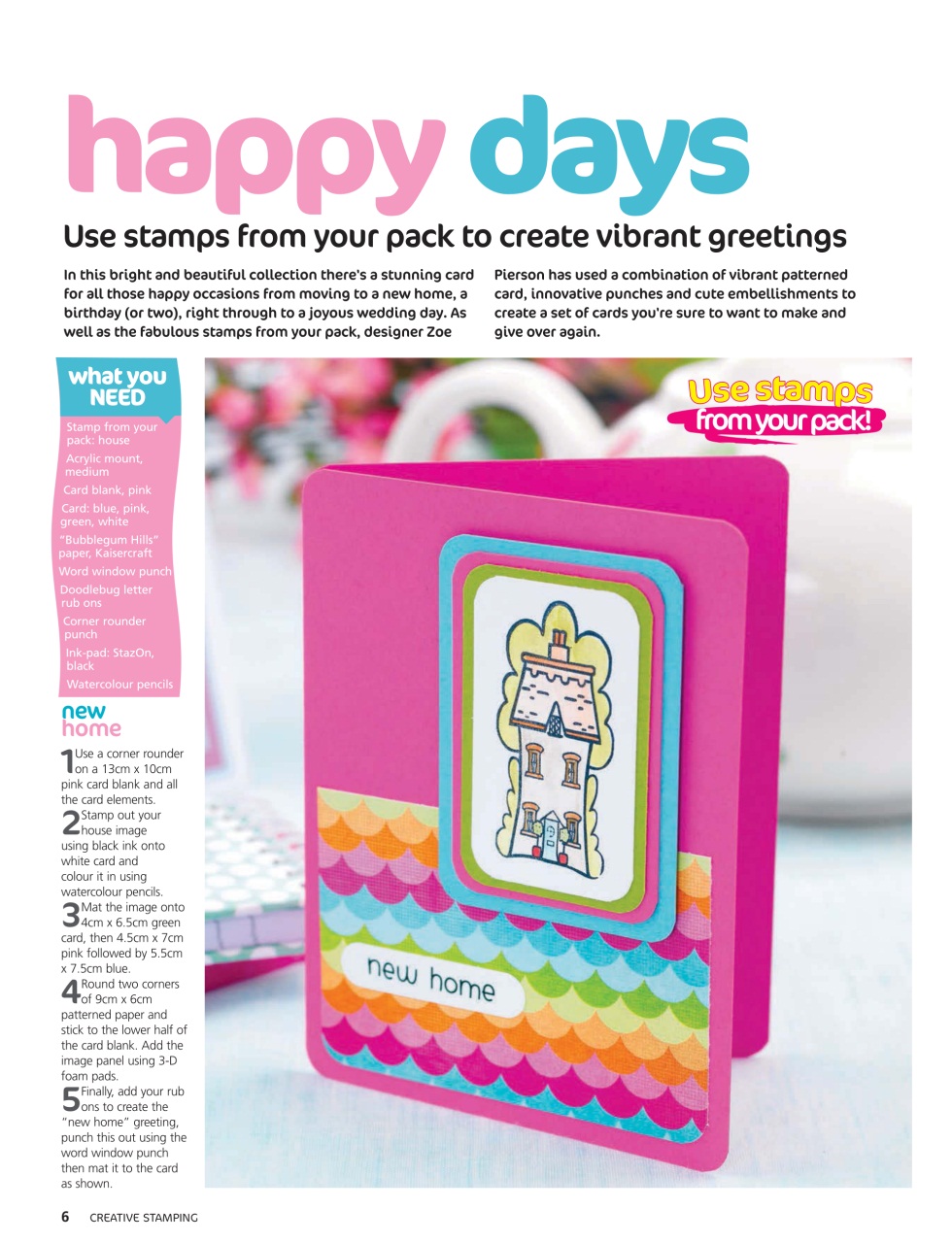 Crafts Beautiful Magazine - Creative Stamping Special Issue