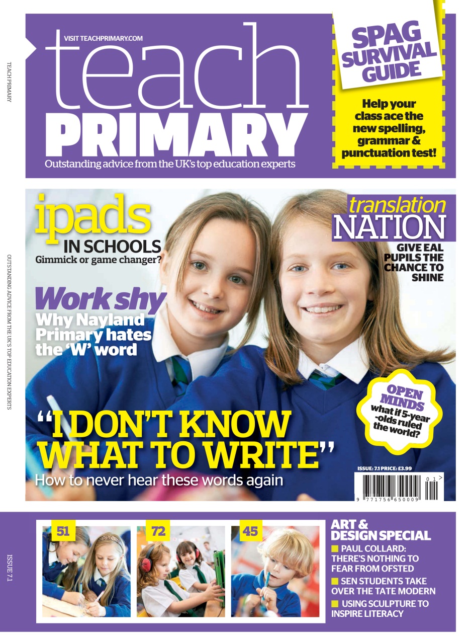 Teach Primary Magazine - Volume 7 Issue 1 Back Issue