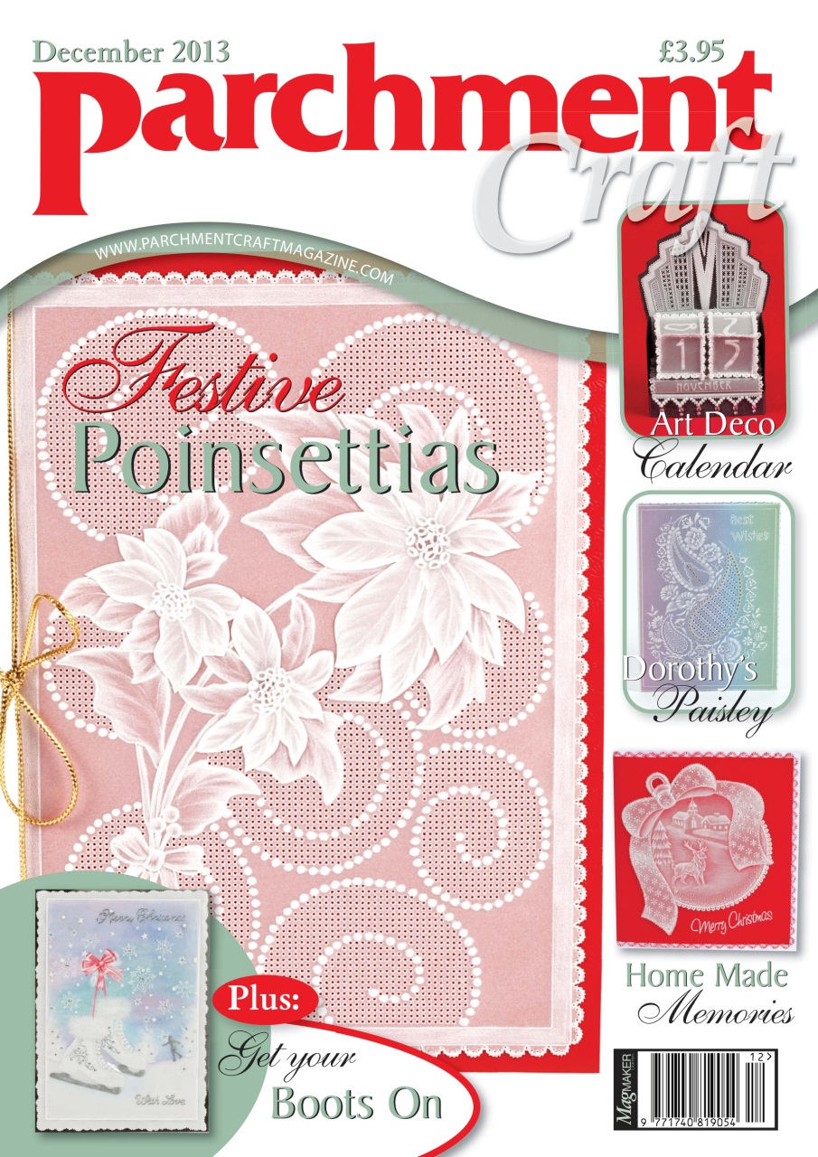 Parchment Craft Magazine - December 2013 Back Issue