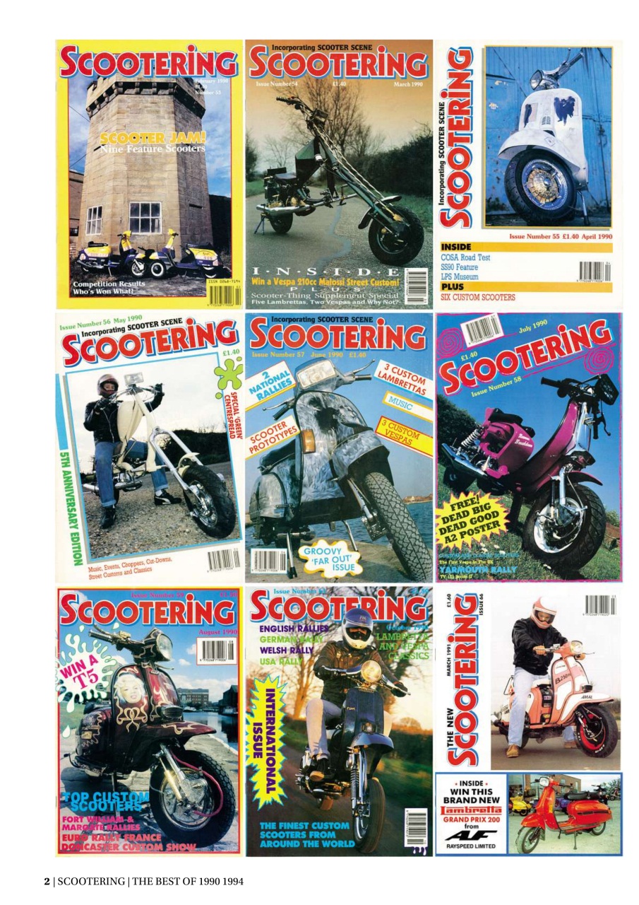 Scootering Magazine - The Best of Scootering 1990-94 Special Issue