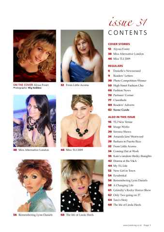 Transliving Magazine - Transliving Issue 31 Back Issue