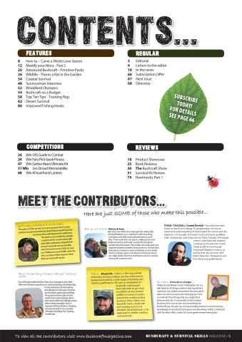 Bushcraft & Survival Skills Magazine - Issue 39 Back Issue