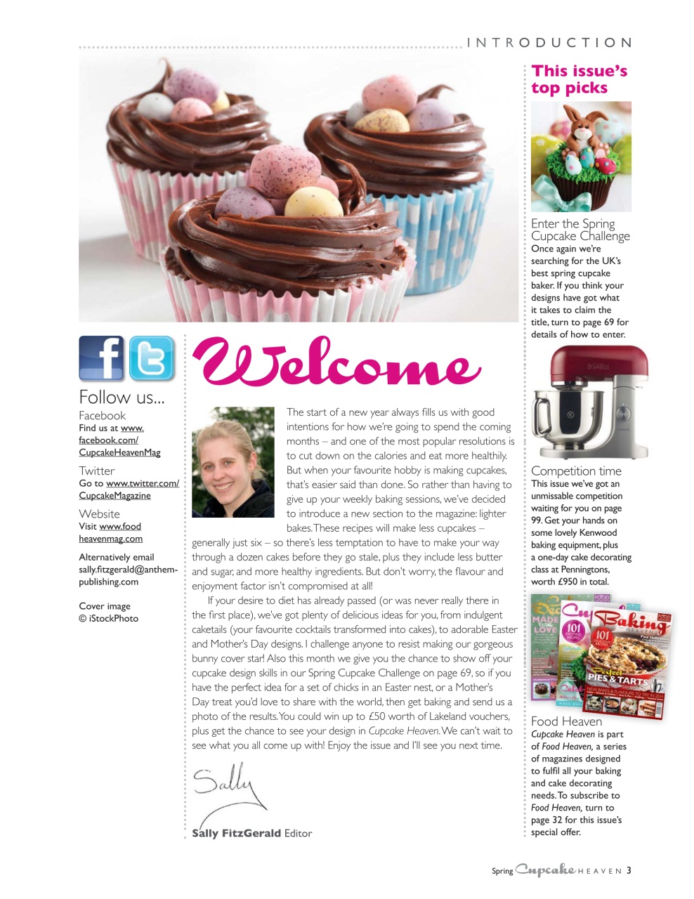 Cupcake Heaven Magazine - Cupcake Heaven Spring 2014 Back Issue