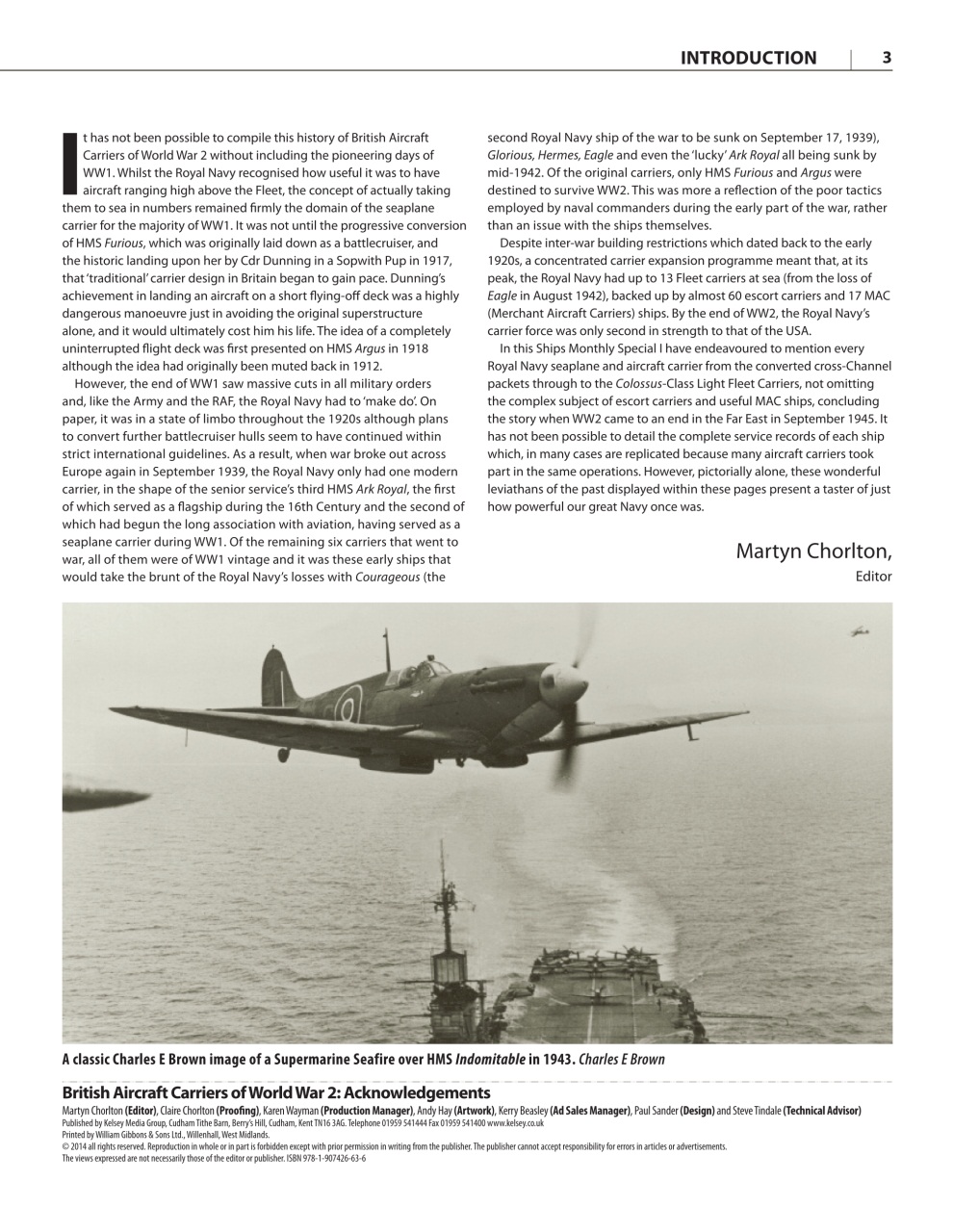 Ships Monthly Magazine - Ships Illustrated: British Aircraft Carriers ...