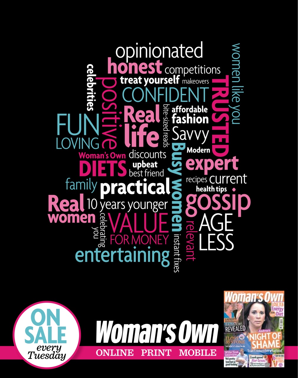Woman's Own Magazine - 17th February 2014 Back Issue
