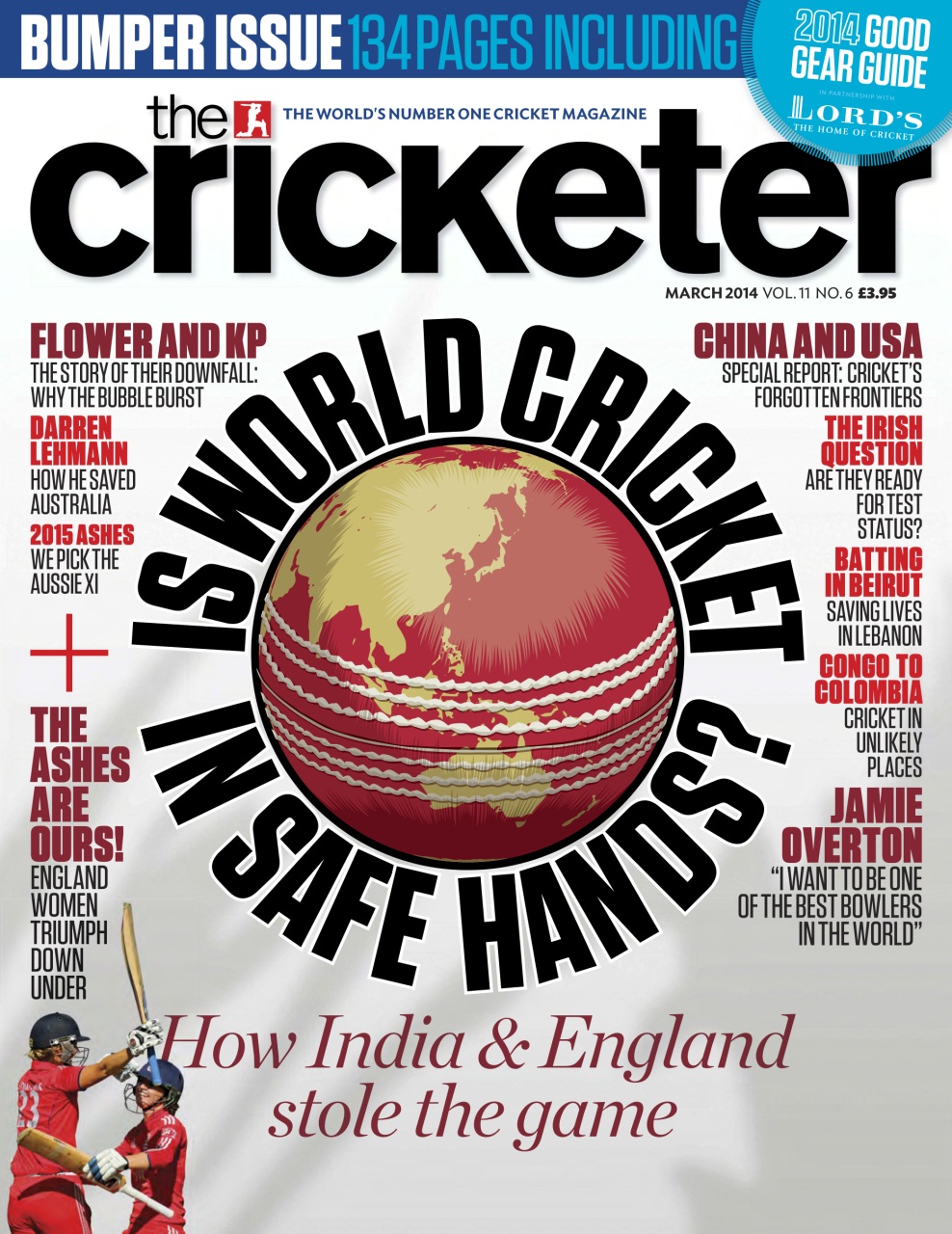 The Cricketer Magazine - March 2014 Back Issue