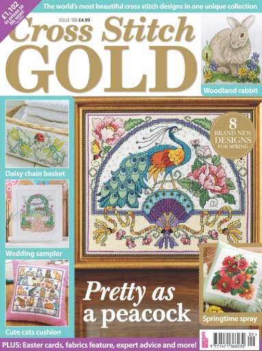 Cross Stitch Gold Magazine - February 2014 Back Issue