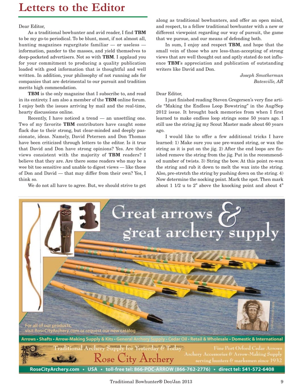Traditional Bowhunter Magazine - Dec/Jan 2013 Back Issue