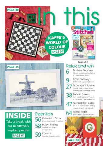 New Stitches Magazine - New Stitches 251 Back Issue