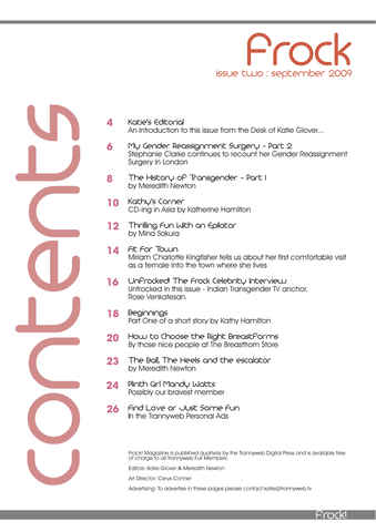 Frock Magazine - Frock Magazine Issue 002 Subscriptions | Pocketmags