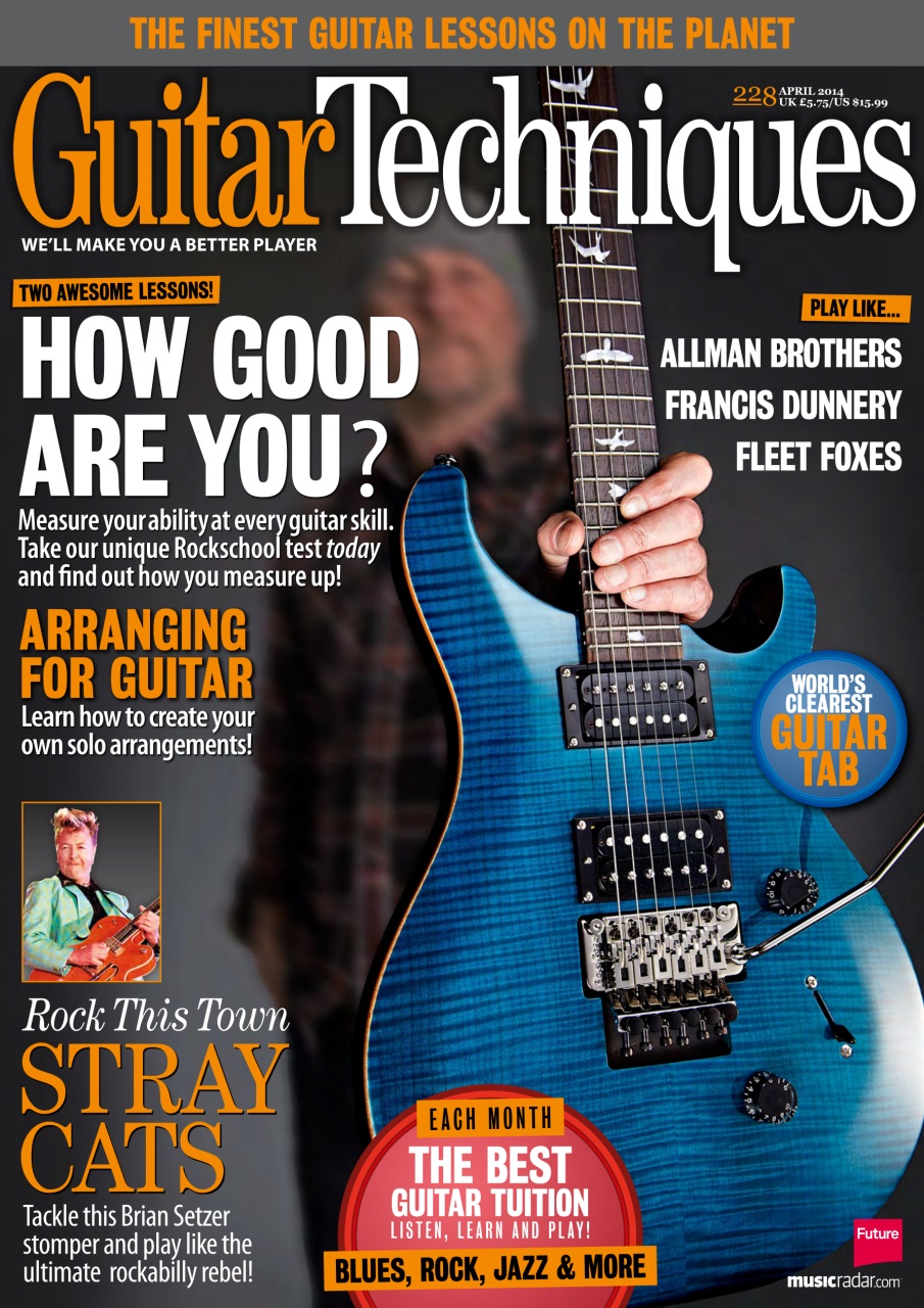 Guitar Techniques Magazine - April 2014 Back Issue