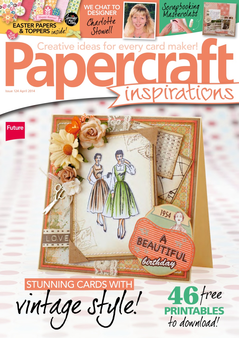 Papercraft Inspirations Magazine - April 2014 Back Issue