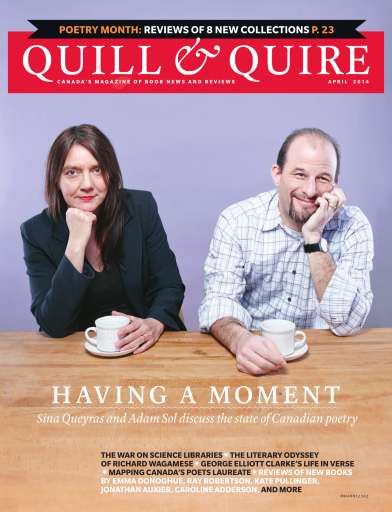 Quill & Quire Magazine - APRIL 2014 Back Issue