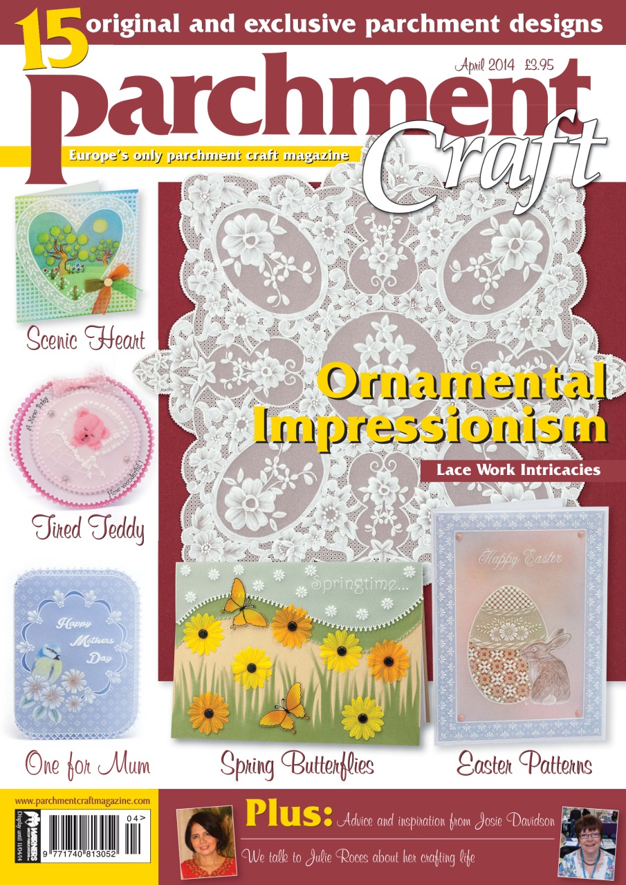 Parchment Craft Magazine - April 2014 Back Issue