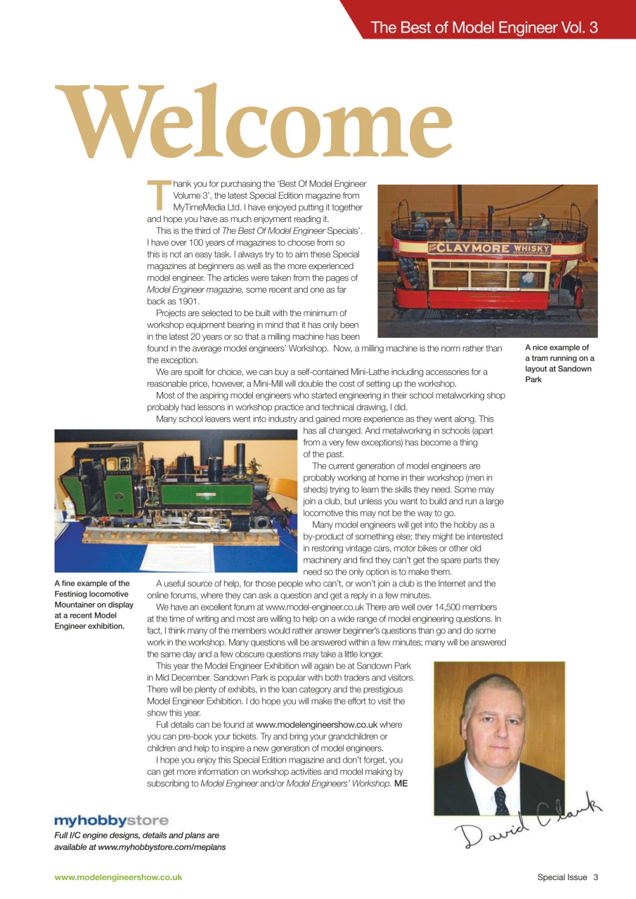 Model Engineer Magazine - The Best of Model Engineer Vol.3 Special Issue