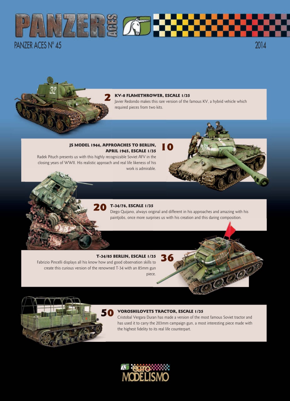 Panzer Aces Magazine - Panzer Aces 45 English Edición anterior