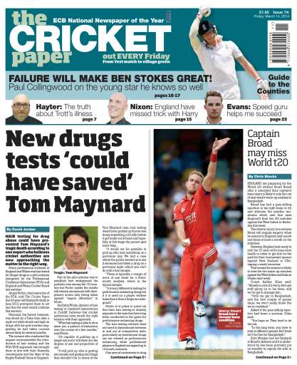 The Cricket Paper Magazine - 14th March 2014 Back Issue