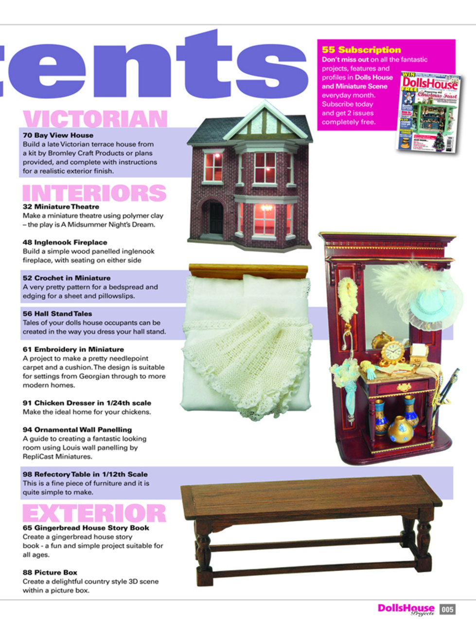 Dolls House Projects-Special Ed. Magazine - Dolls House Projects ... Dolls House Projects-Special Ed. Magazine - Dolls House Projects ...