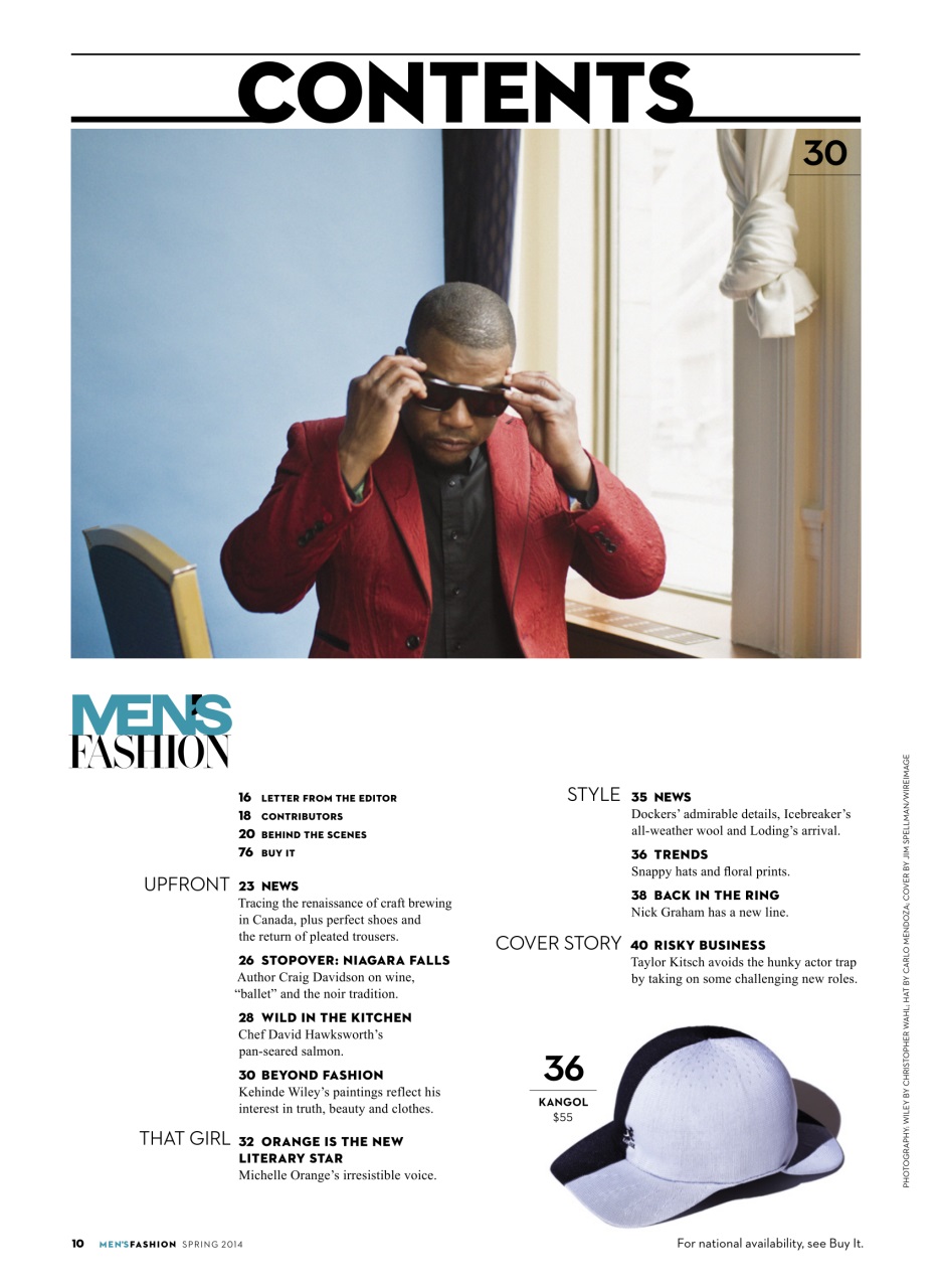 Fashion Magazine - MEN'S SPRING 2014 Special Issue