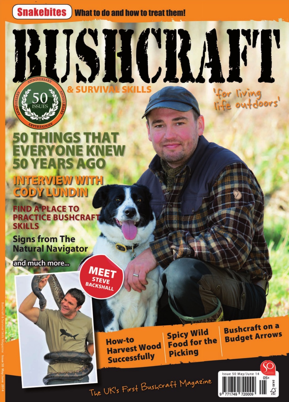 Bushcraft & Survival Skills Magazine - Issue 50 Subscriptions | Pocketmags