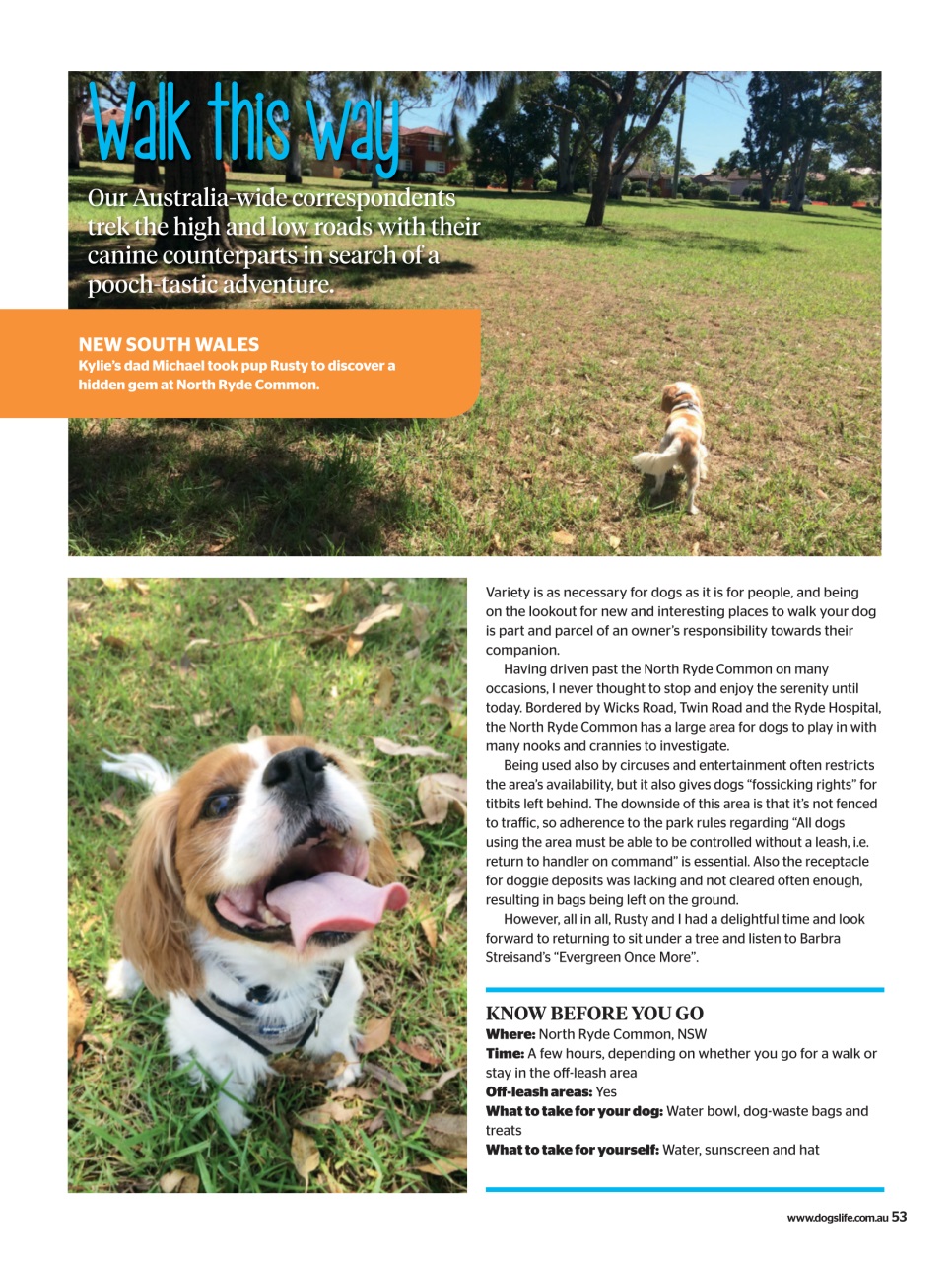 Dogs Life Magazine - May/June Issue#125 Back Issue