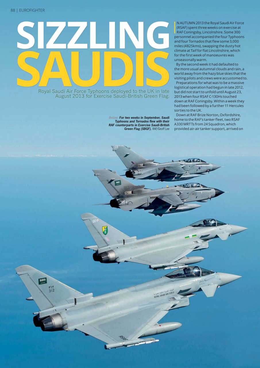 Aviation Specials Magazine - Eurofighter Typhoon Back Issue