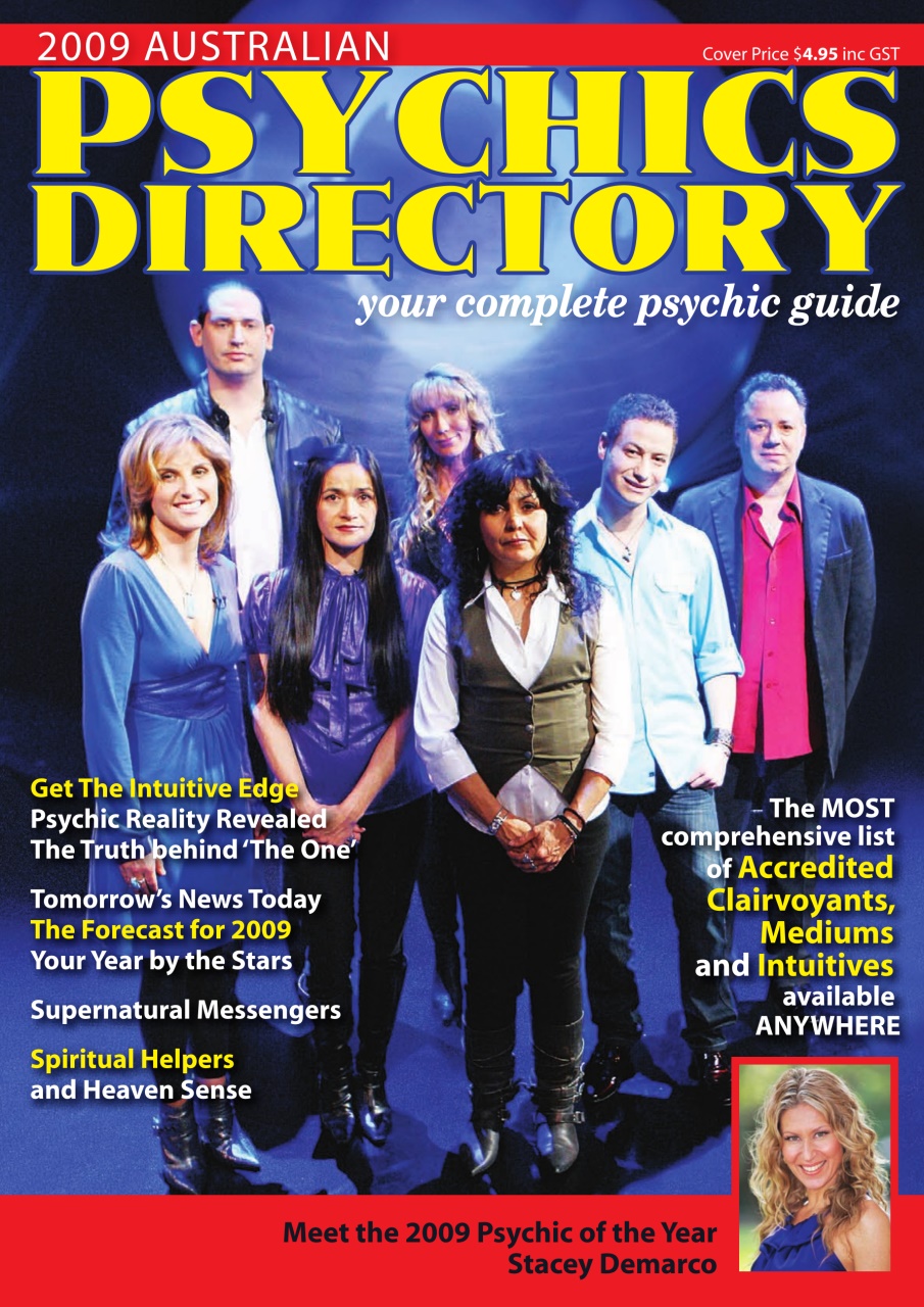 International Psychics Directory Australian Psychics Directory 2009