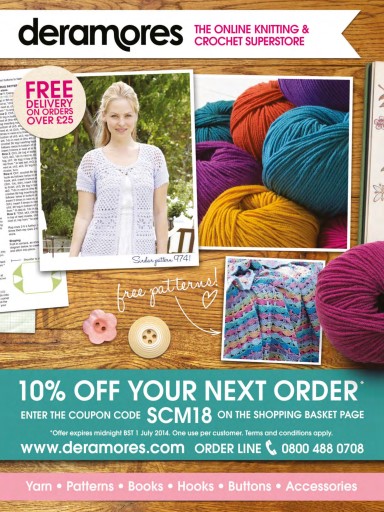 Simply Crochet Magazine - Issue 18 Back Issue