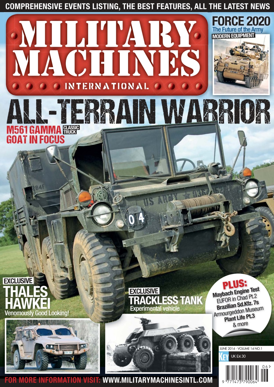 Military Machines International Magazine - June 2014 Back Issue
