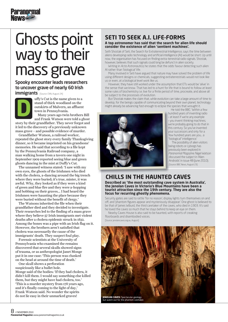 Paranormal Magazine - Issue 53 Back Issue