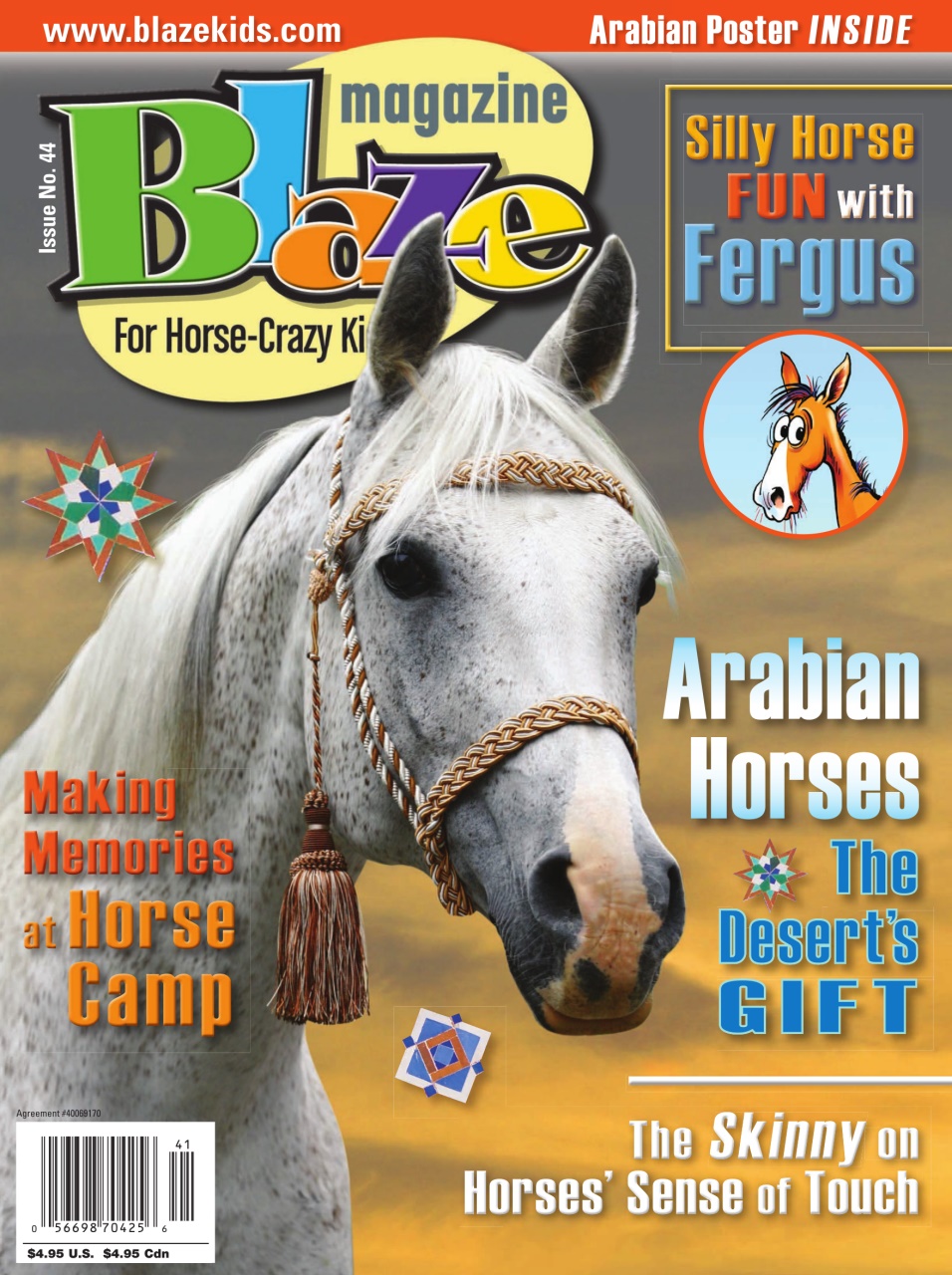 Blaze Magazine For Horse Crazy Kids - Issue No. 44 Back Issue