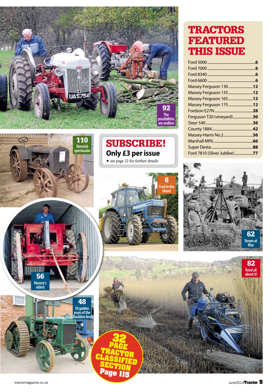 Tractor & Farming Heritage Magazine - June 2014 Back Issue