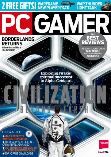 PC Gamer (UK Edition) Magazine - June 2014 Back Issue