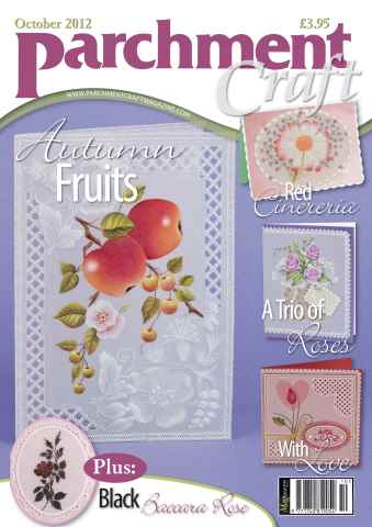 Parchment Craft Magazine - October 2012 Back Issue