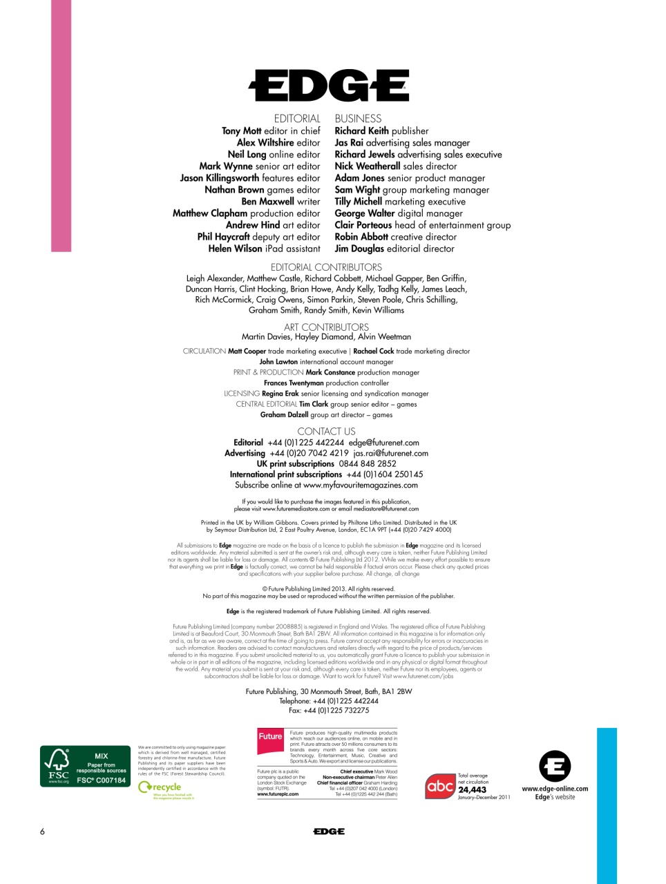 Edge Magazine - March 2013 Back Issue