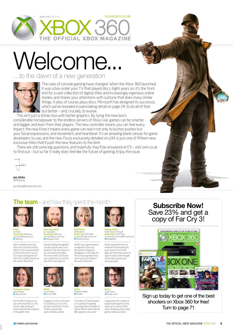 Official Xbox Magazine (UK Edition) - July 2013 Back Issue