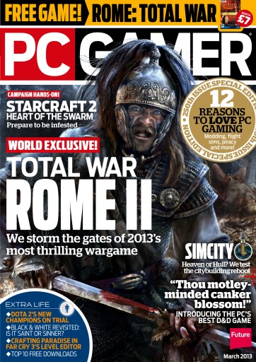 PC Gamer (UK Edition) Magazine - March 2013 Back Issue