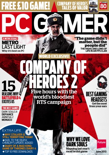 PC Gamer (UK Edition) Magazine - June 2013 Back Issue