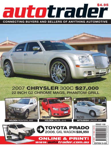 AutoTrader Magazine - AutoTrader 1150 Back Issue