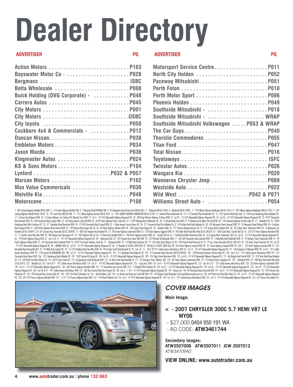 AutoTrader Magazine - AutoTrader 1150 Back Issue
