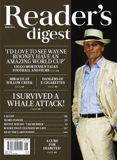 Reader's Digest UK Magazine - June 2014 Edição anterior