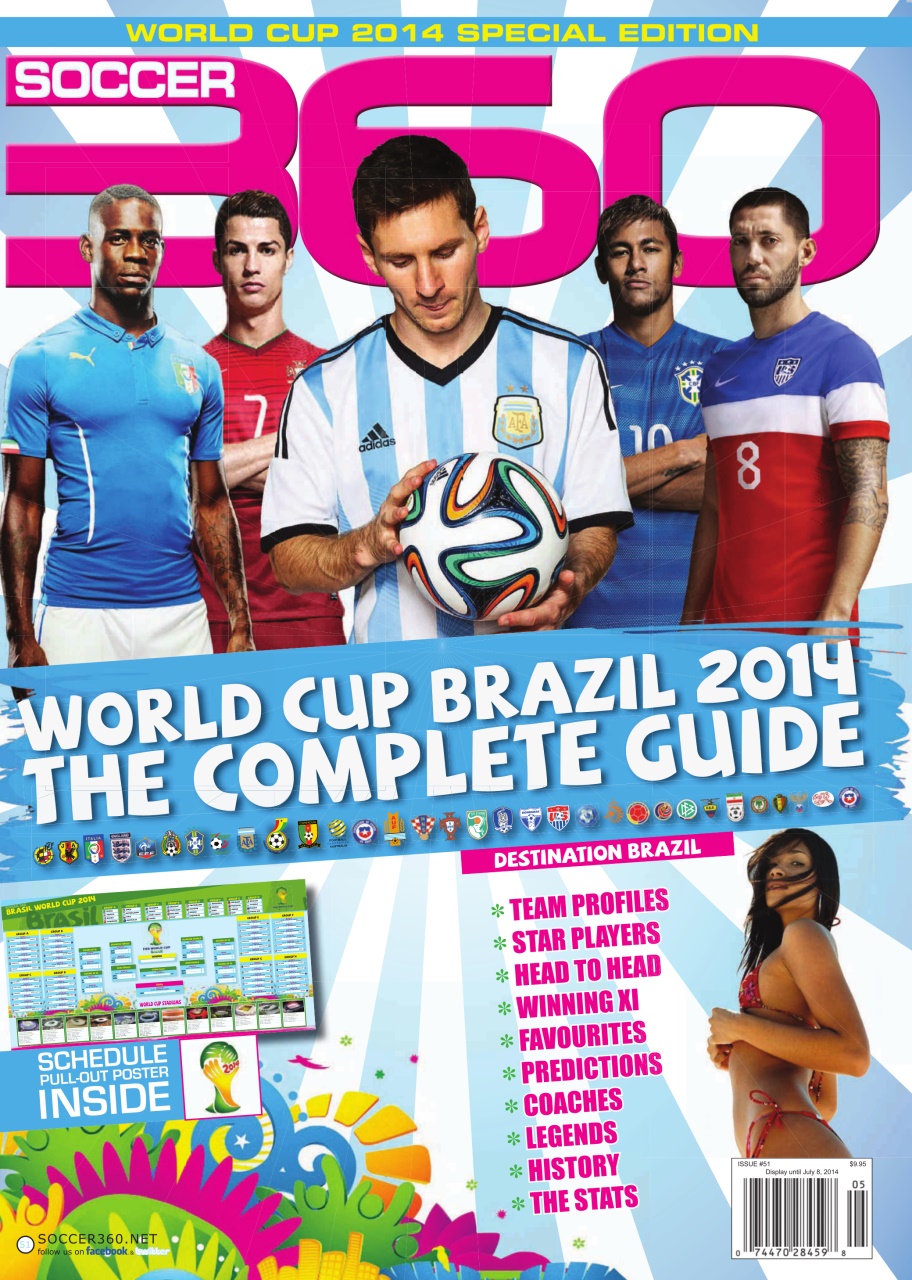 Soccer 360 Magazine - World Cup 2014 Special Back Issue