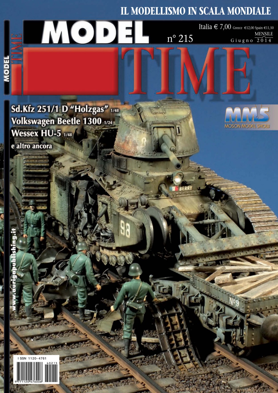 Model Time Magazine - Model Time 215 Back Issue